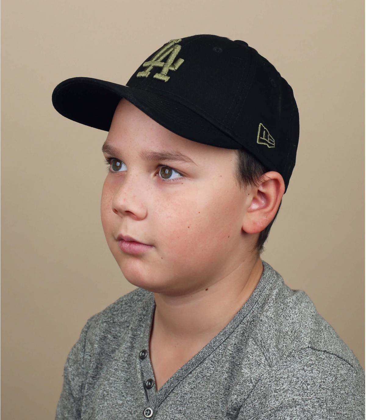 pet HET zwarte kind - Kids Ess 940 LA black olive New Era : Headict
